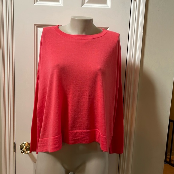 J. Crew | Sweaters | Nwt J Crew Poppy Drip Shoulder Pullover Sweater ...